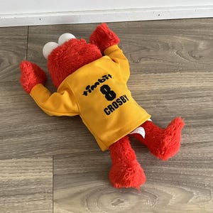 Sesame Street ELMO Plush, Tim Hortons Logo Outfit - Etsy