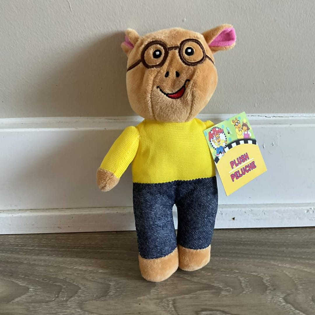 Plush Arthur Doll, Made by Marc Brown - Etsy