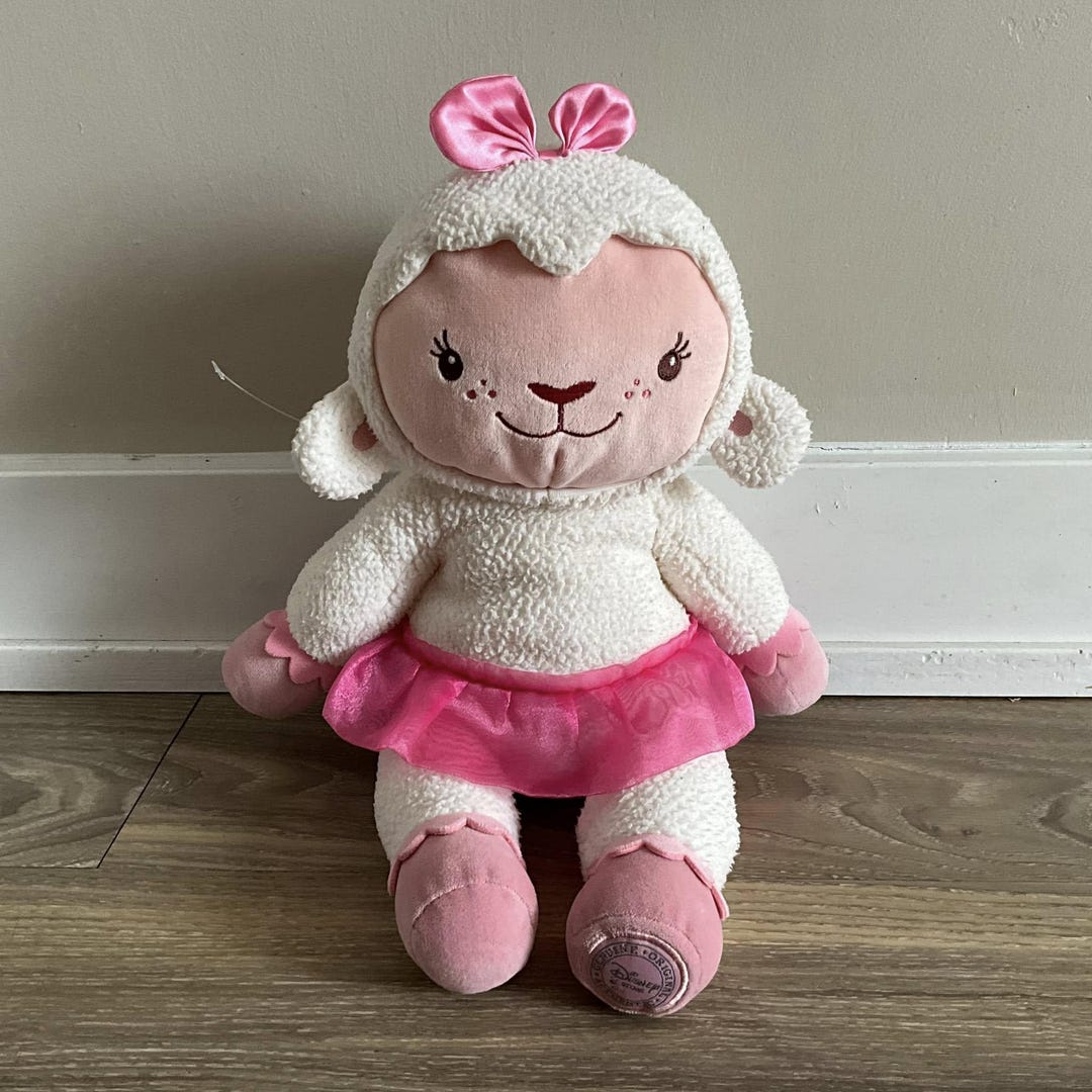 Disney Store Lambie 15” Soft Plush Stuffed Animal - Etsy