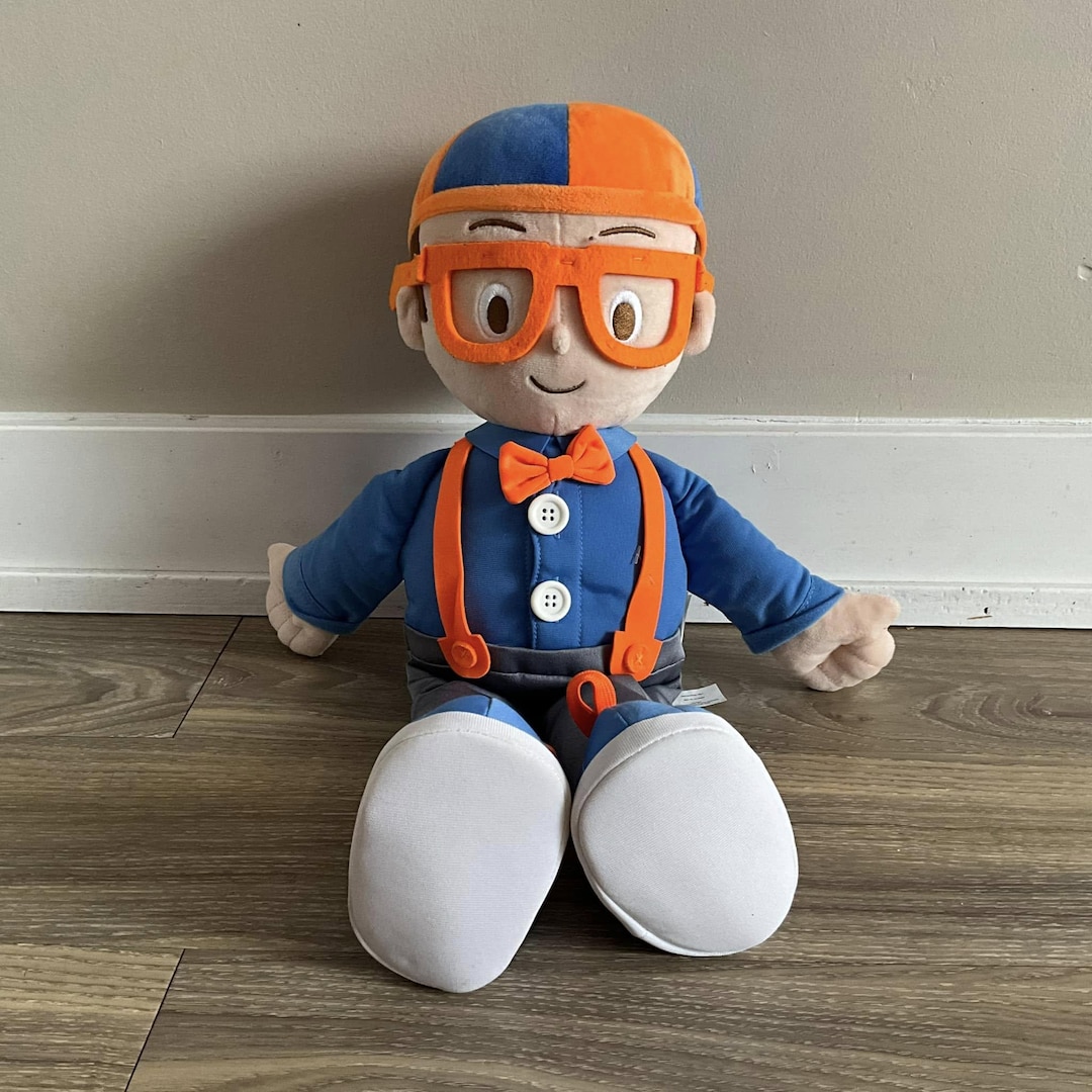 My Buddy Blippi Talking Doll Toy Plush 20 Tall Works - Etsy