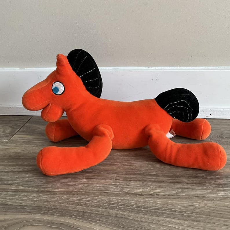 Aurora Gumby Pokey Orange Horse Plush Stuffed Animals - Etsy