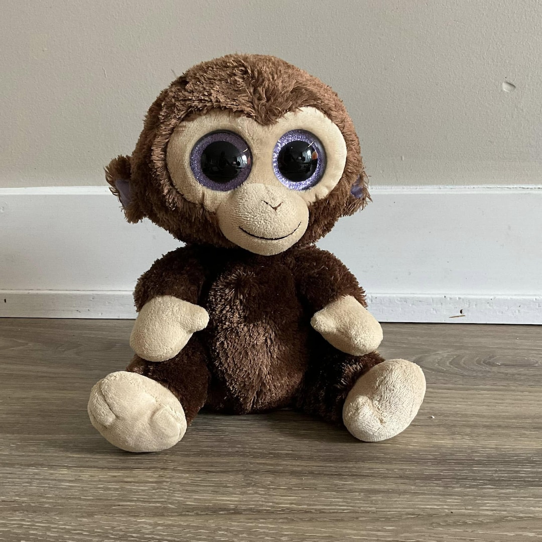 Ty Coconut the Monkey Stuffed Animal Plush Toy - Etsy