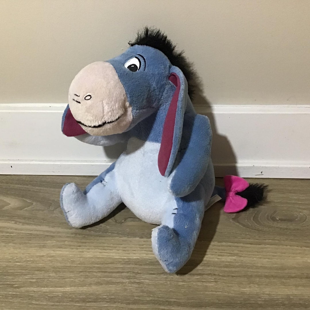 Disney Winnie the Pooh Eeyore Donkey Plush Talking Stuffed Toy - Etsy