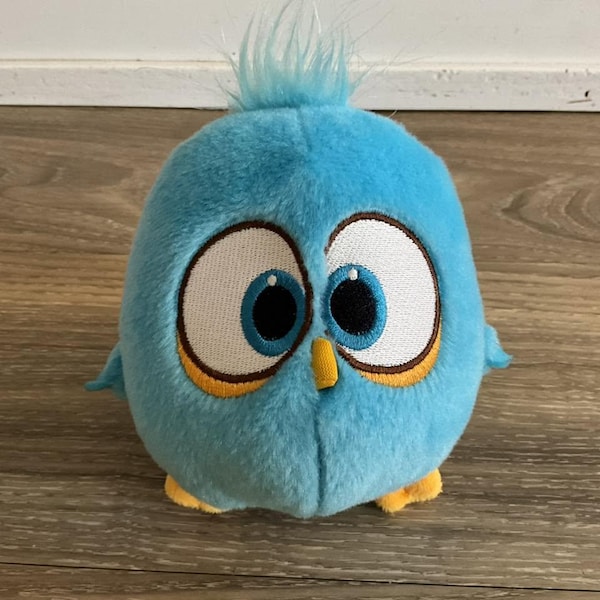 Blue Angry Bird Plush - Etsy