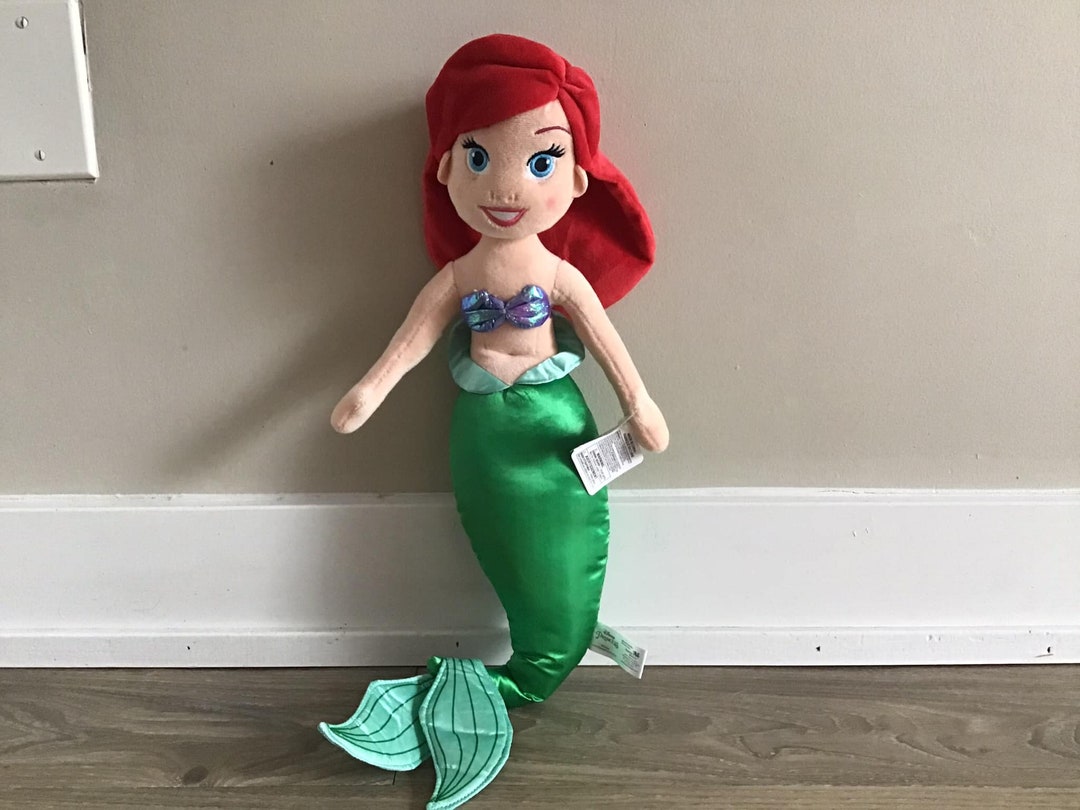 Disney Princess the Little Mermaid Ariel the Mermaid Stuffed Doll Toy ...