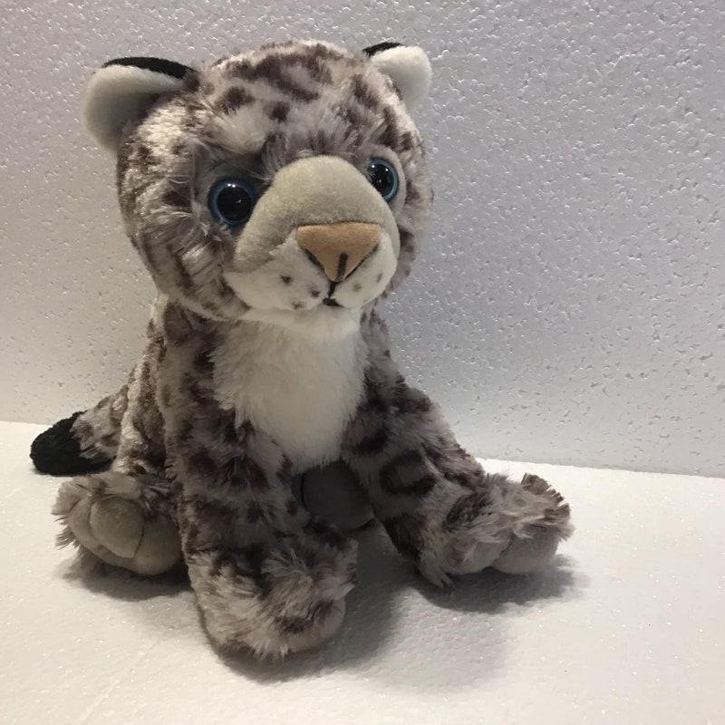Plush Leopard - Etsy