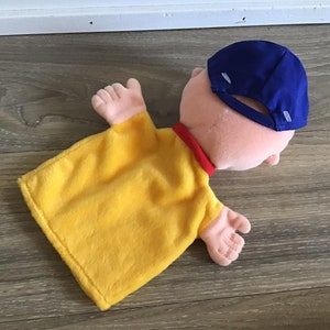 Caillou Plush Doll Toy 1999 Hand Puppet Vintage - Etsy