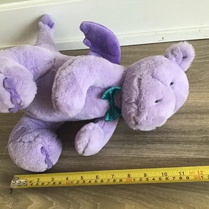 F.A.O Shwarz Purple Dragon Stuffed Animal Toy Plush 12" - Etsy