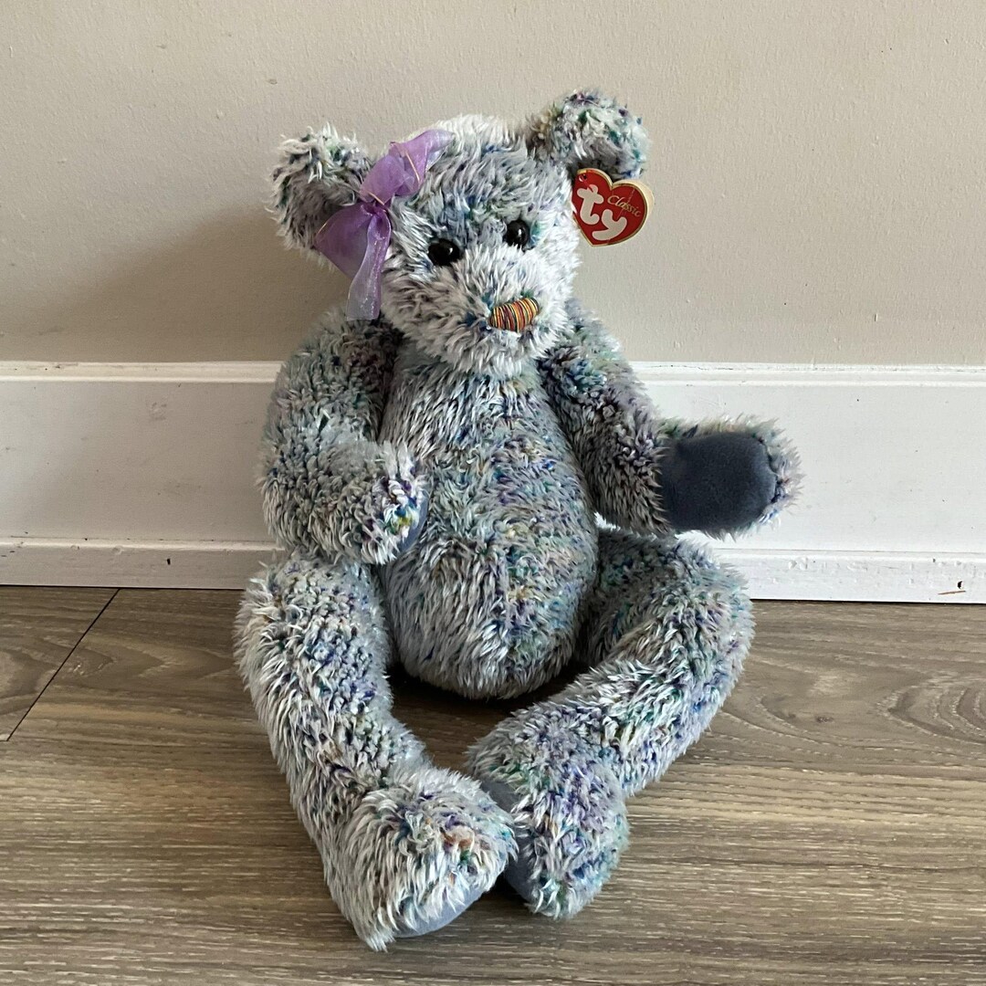 Ty Classic 2000 Razzmatazz the Bear Plush Stuffed Animal Toy - Etsy