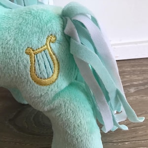 Hasbro Green My Little Pony Unicorn Lyra Heartstrings Plush Harp 11" - Etsy