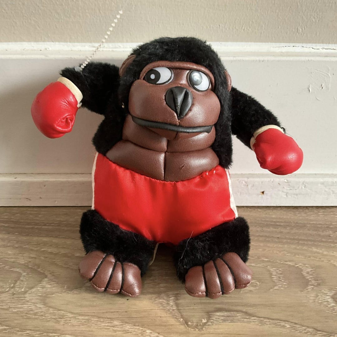 Boxing Champ Gorilla Monkey Plush Stuffed Animal Toy - Etsy