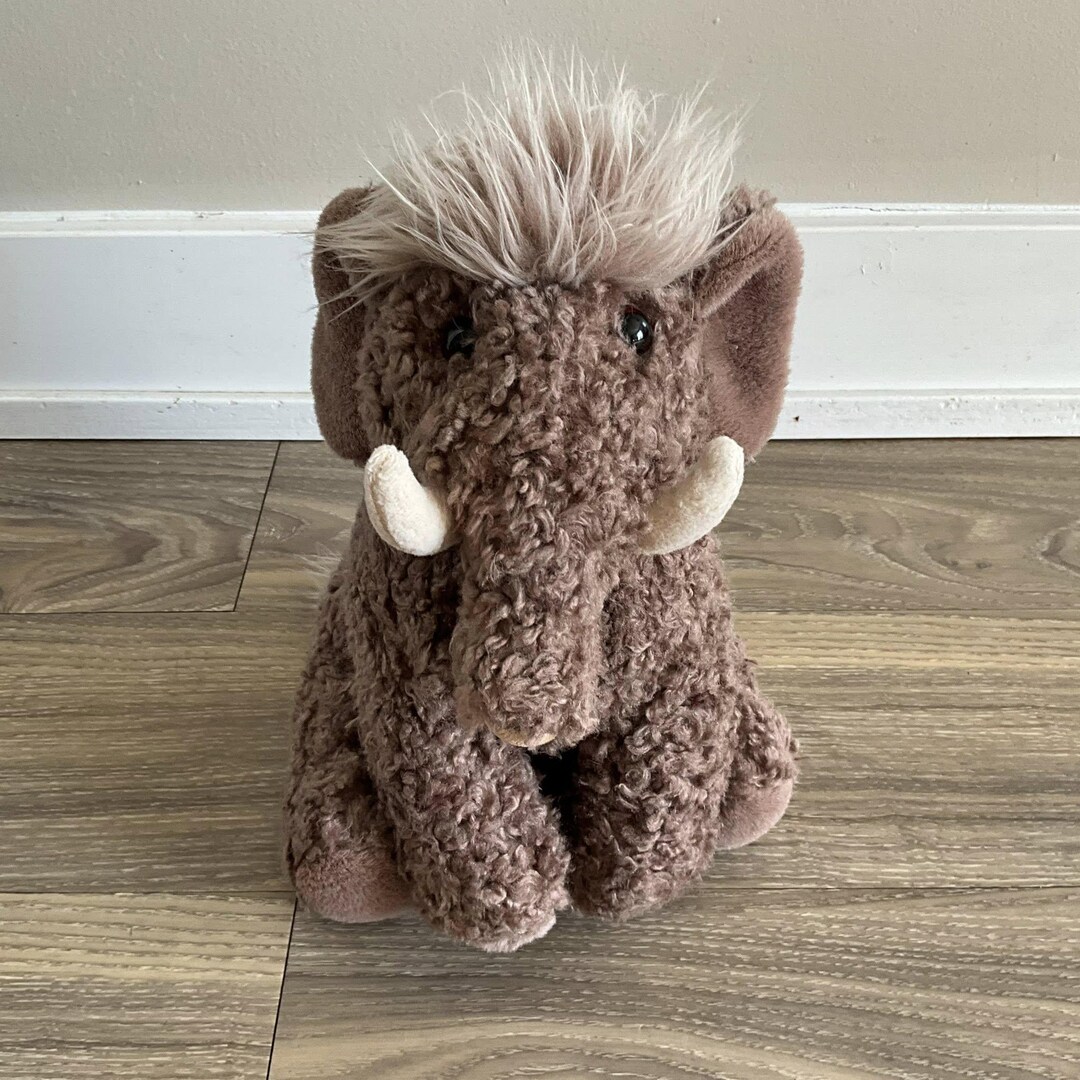 Gund Willie Woolly Mammoth Elephant Plush Animal Toy 10 Inches 1993 - Etsy