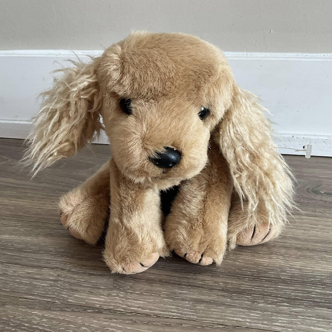 Ty 1996 Beige Cocker Spaniel Plush Toy Stuffed Animal 9" - Etsy