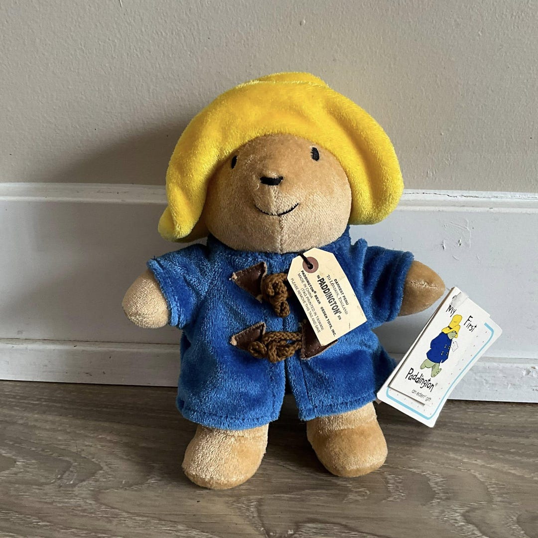Eden Toys My First Paddington the Bear Stuffed Animal Toy Plush 8" - Etsy