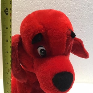 GANZ Big Red Dog Stuffed Animal Plush Puppy - Etsy