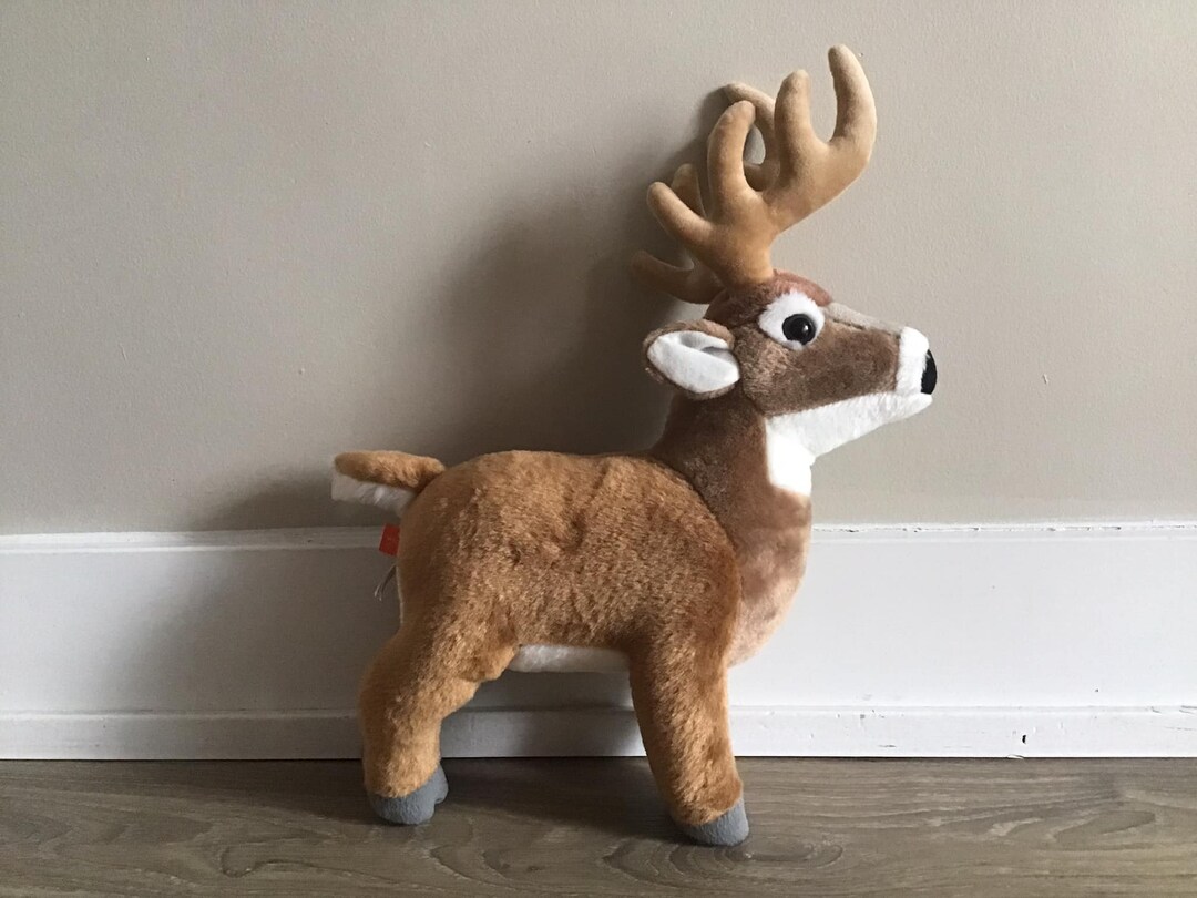 Wild Republic White Tail Buck Plush, Stuffed Animal, Plush Toy - Etsy