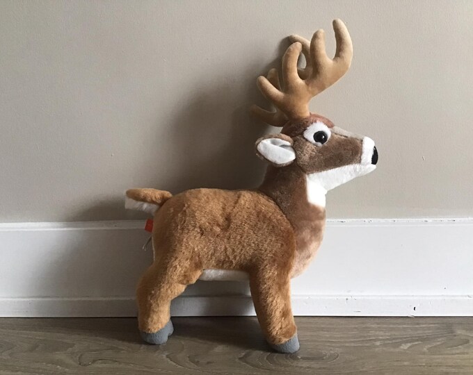 Wild Republic White Tail Buck Plush, Stuffed Animal, Plush Toy - Etsy