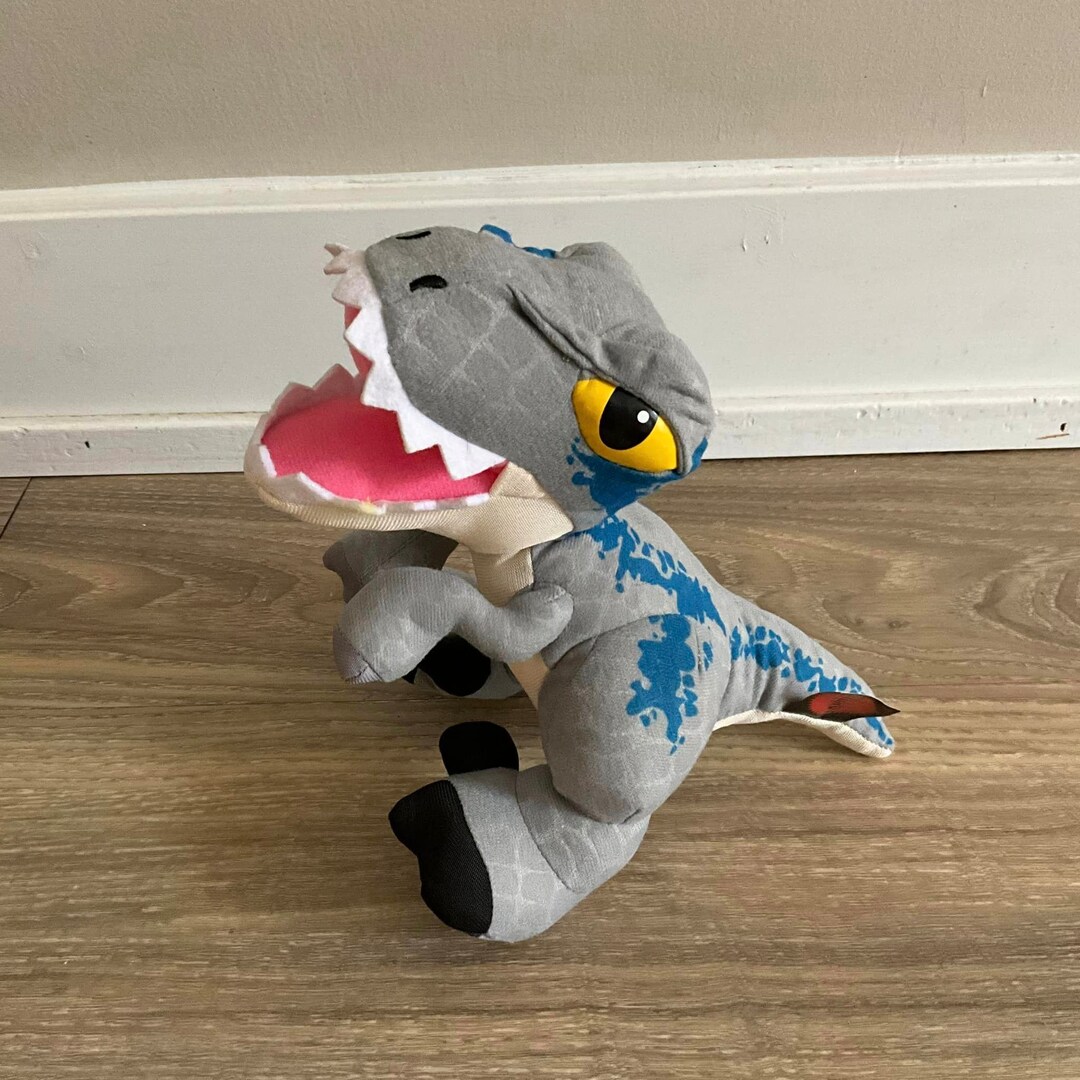 Mattel Jurassic World Blue Dinosaur Stuffed Animal Toy Plush 9.5" - Etsy
