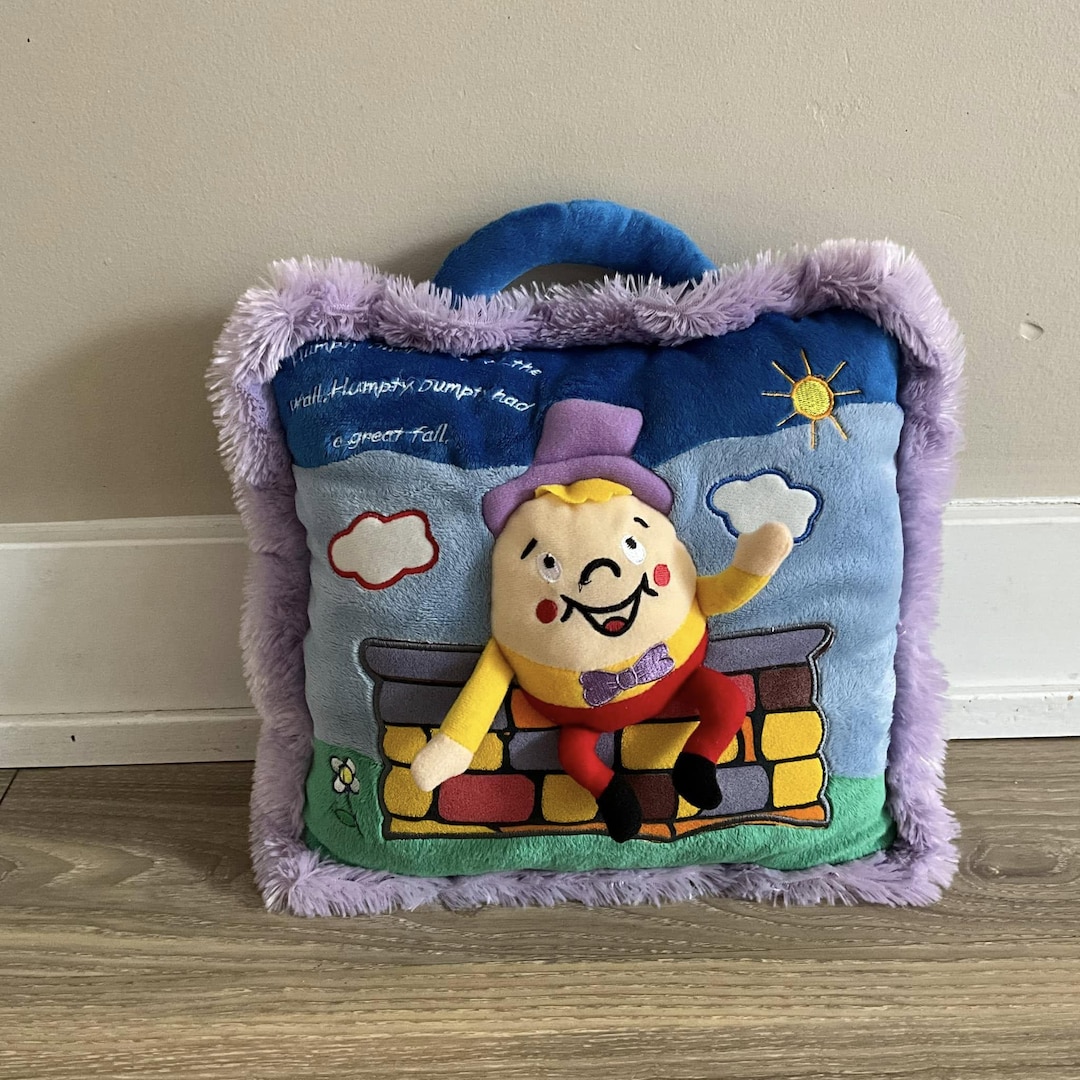 Vintage Humpty Dumpty Plush Pillow With Handle - Etsy