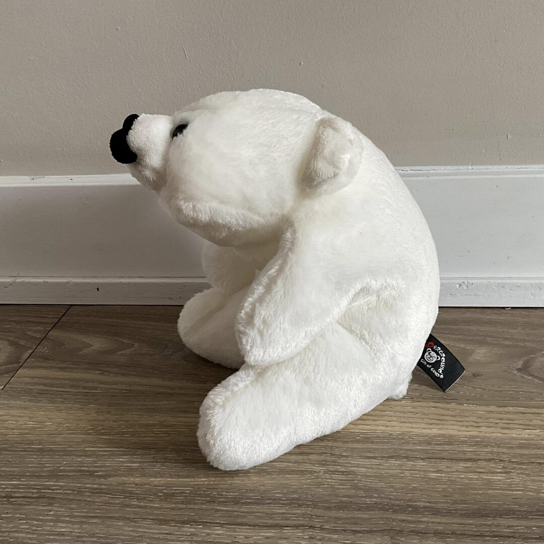 Gund Snuffles Polar Bear White Plush Stuffed Animal - Etsy