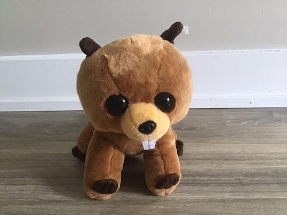 Ty Richie the Beaver Stuffed Animal Plush Toy 10 Etsy