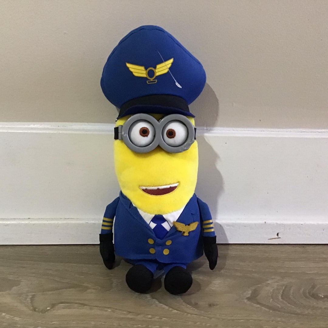 Minions Rise of Gru Pilot Kevin 8-inch Plush Minions Movie Minion ...