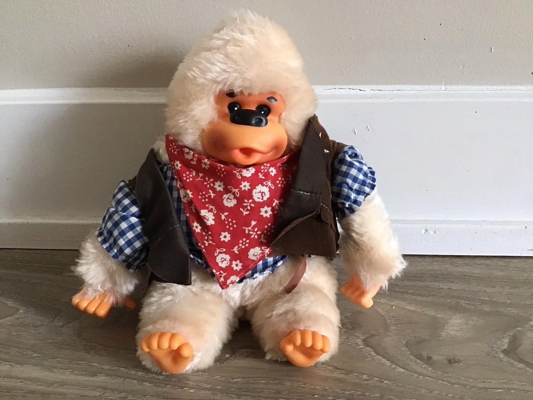 Russ Berrie Gonga Cowboy Sheriff Gorilla Stuffed Animal Plush Toy 9" - Etsy