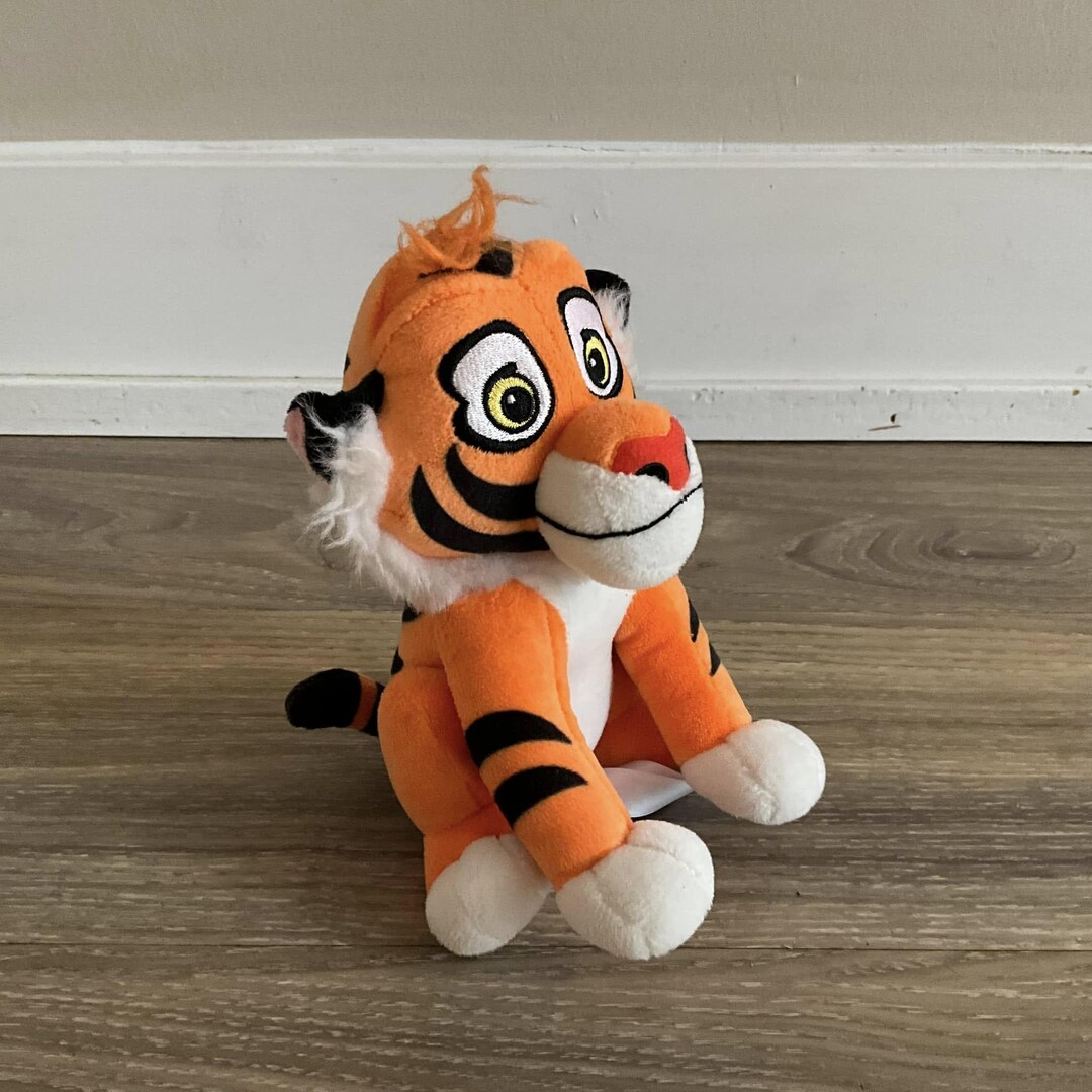 Disney Store Aladdin Rajah Jasmine's Pet Tiger Orange Black Striped ...