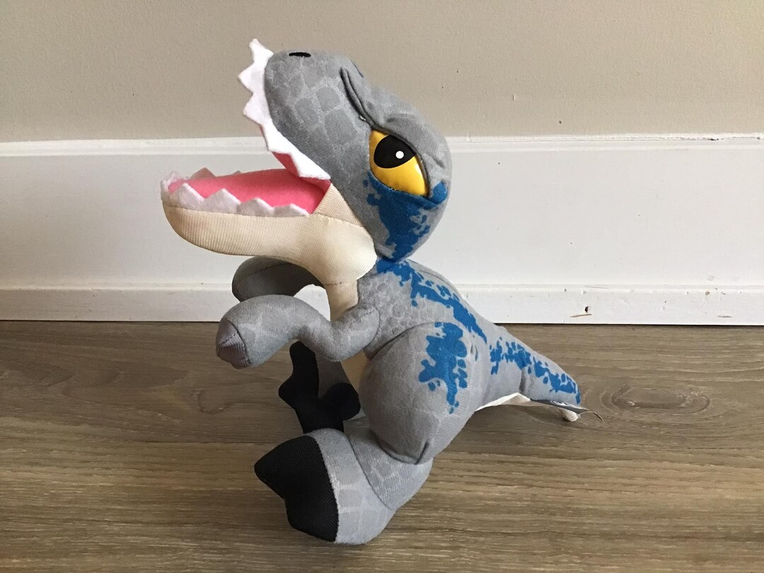 Mattel Jurassic World Blue Dinosaur Stuffed Animal Toy Plush 9.5" - Etsy