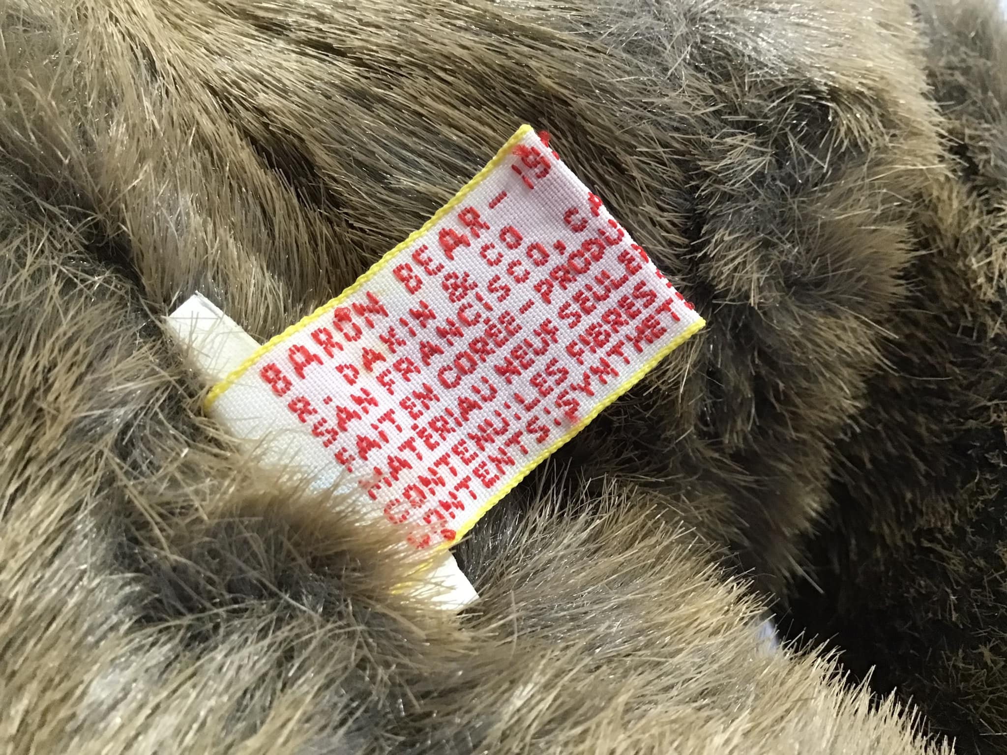 Vintage Dakin Teddy Bear Plush Stuffed Animal Made in Korea - Etsy