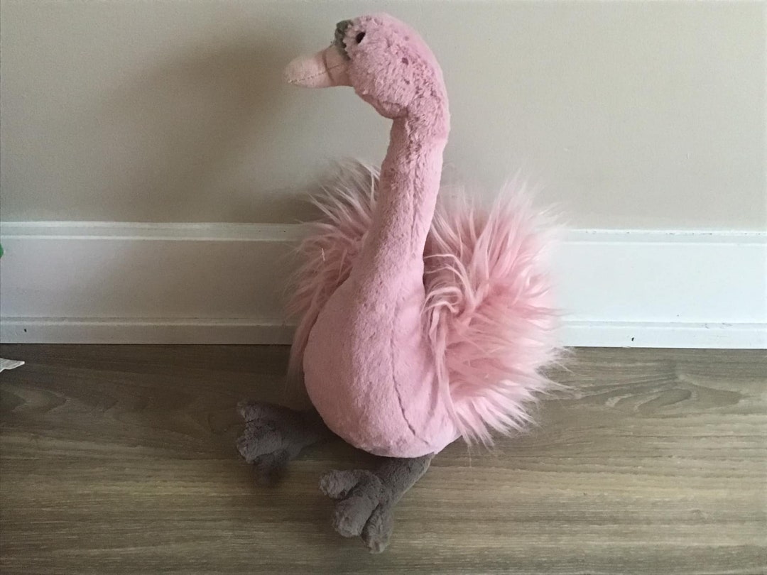 Jellycat Pink Soft Flamingo Stuffed Animal Plush Toy 15" - Etsy