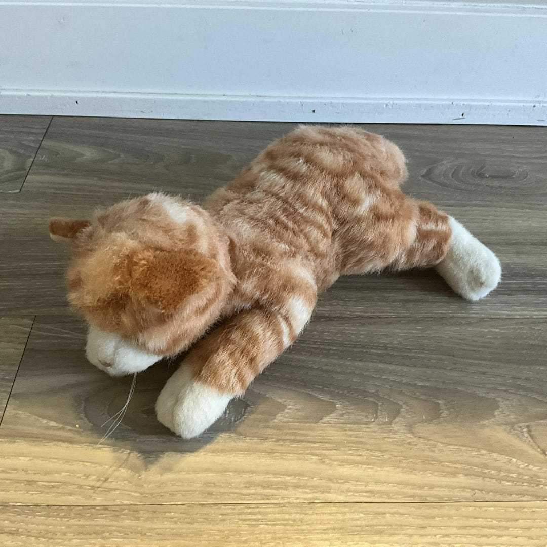 Russ Dempsey Tabby Cat Plush 14 Inch Stuffed Animal Toy - Etsy