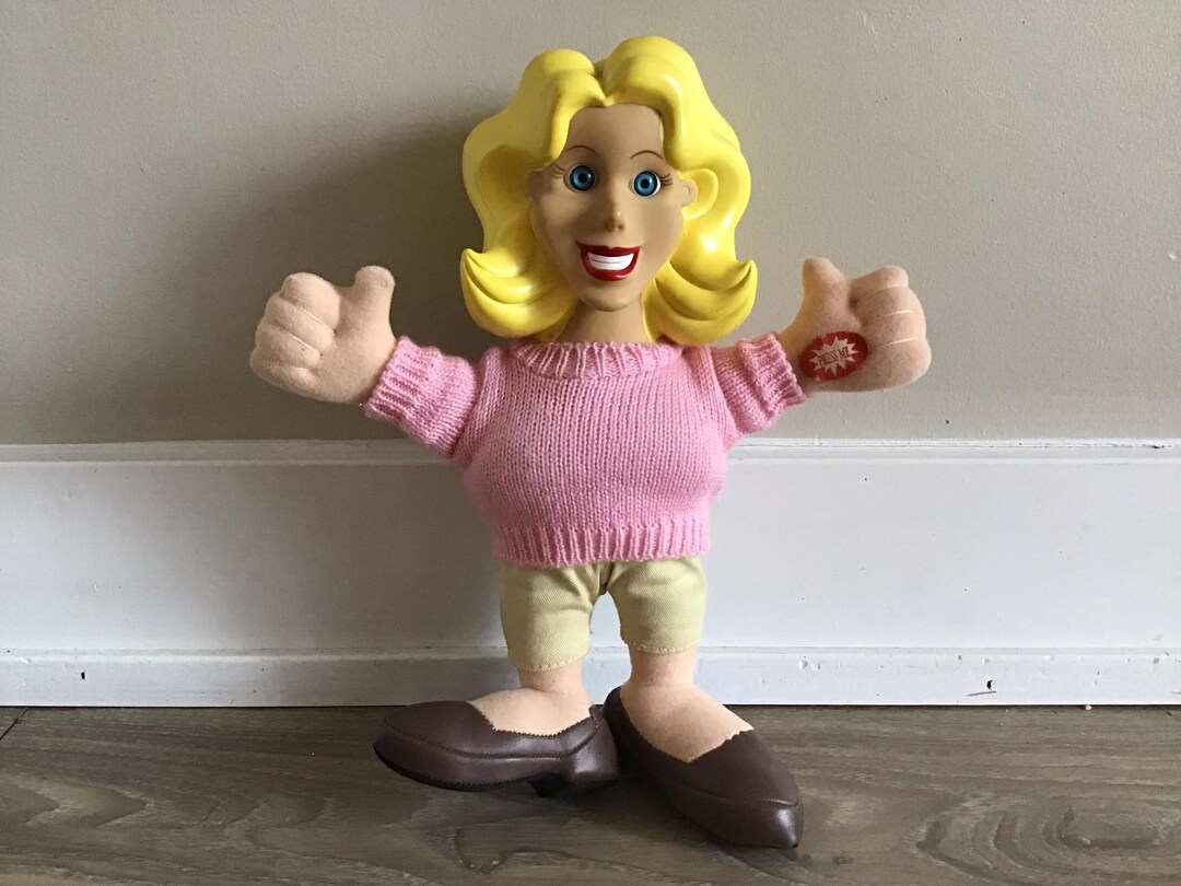 Vintage Miss Plush Doll, Interactive Toy (12.5") - Etsy
