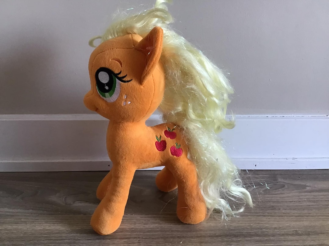 Hasbro My Little Pony Applejack Plush Stuffed Animal Apple Jack 12" - Etsy