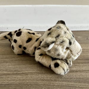 Vintage Yomiko Classics Snow Leopard Russ Berrie Stuffed Animal Stuffy ...
