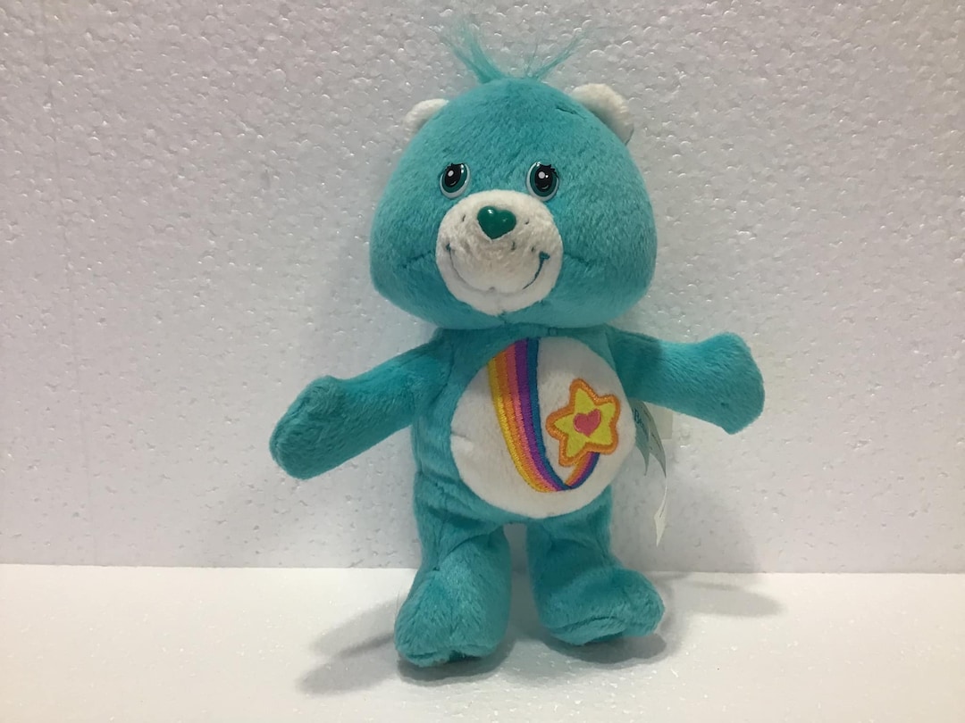 6.5” Care Bear Collection Blue Star Bear Collectable Stuffed Animal Toy ...