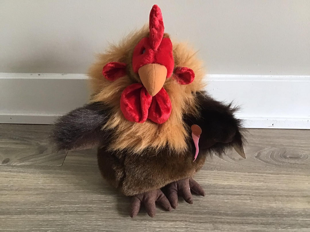 Hand Puppets Marionnettes Rooster Stuffed Animal Toy Plush 12" - Etsy