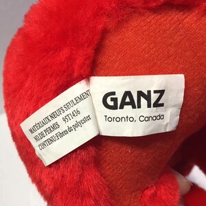 GANZ Big Red Dog Stuffed Animal Plush Puppy - Etsy