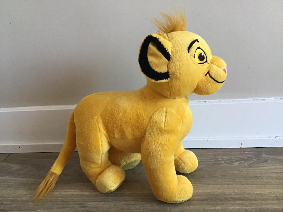 Disney Simba Plush Toy the Lion King Stuffed Animal - Etsy