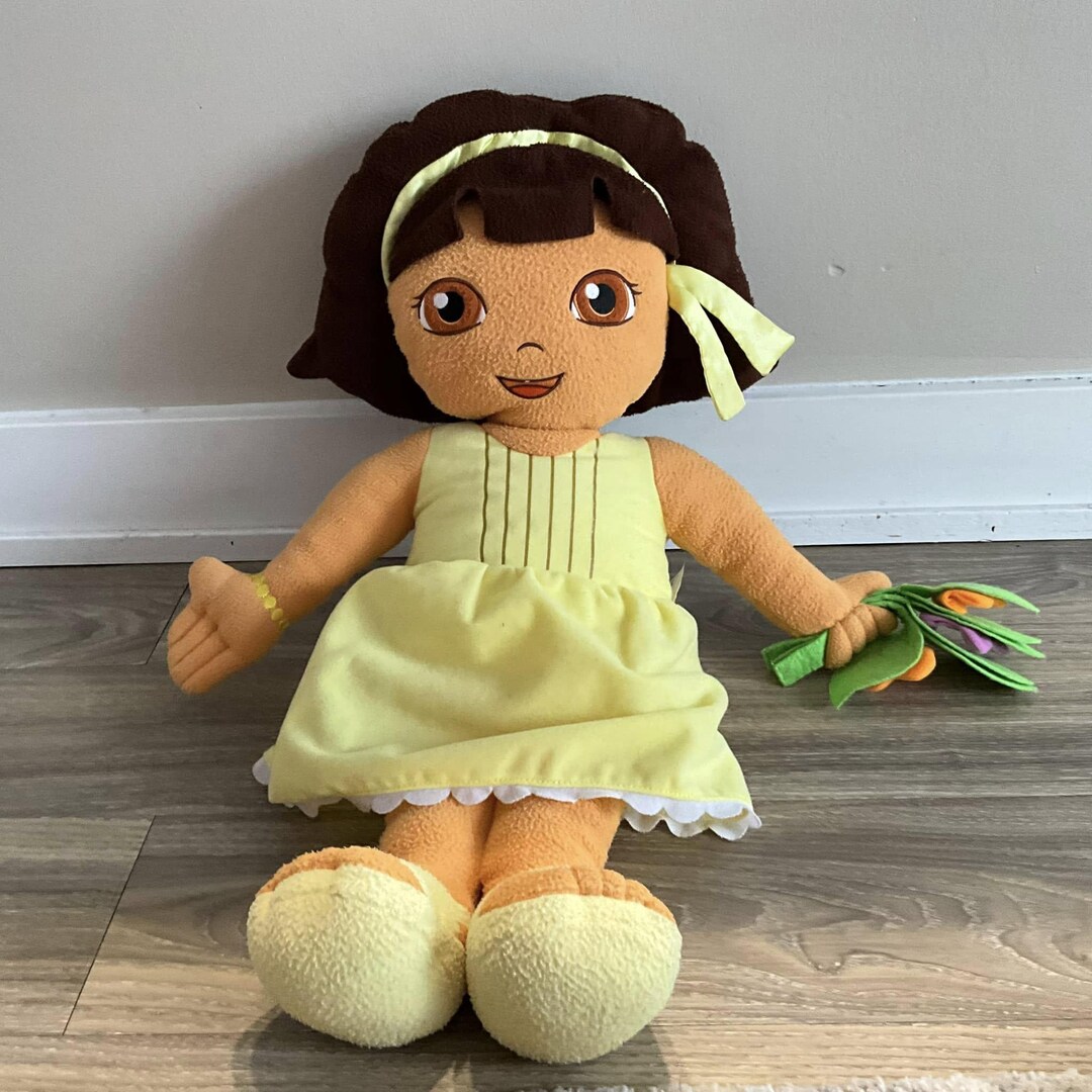 Nickelodeon Dora the Explorer Plush Cartoon & TV Character Soft Pillow ...