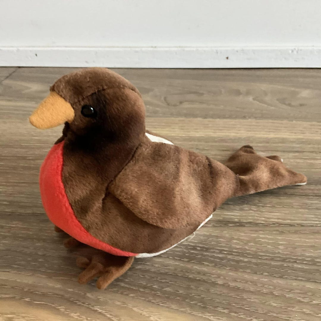 TY Beanie Babies Early the Robin Bird Plush - Etsy