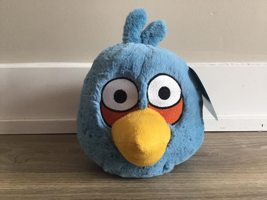 Angry Birds 2015 Commonwealth Toys Blue Bird Stuffed Toy Plush Toy 6.5 ...