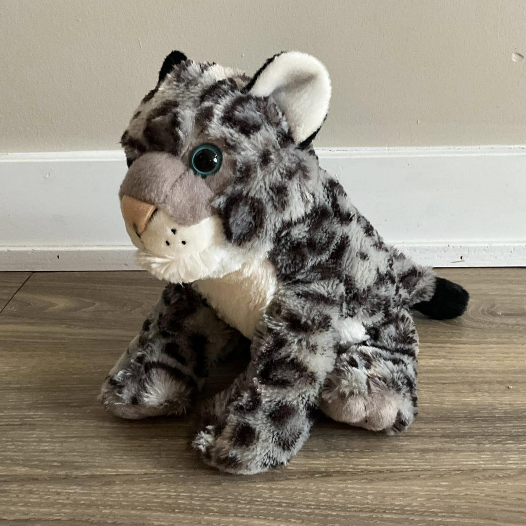 Wild Republic Snow Leopard Plush Toy, Wild Animals Soft Toy - Etsy