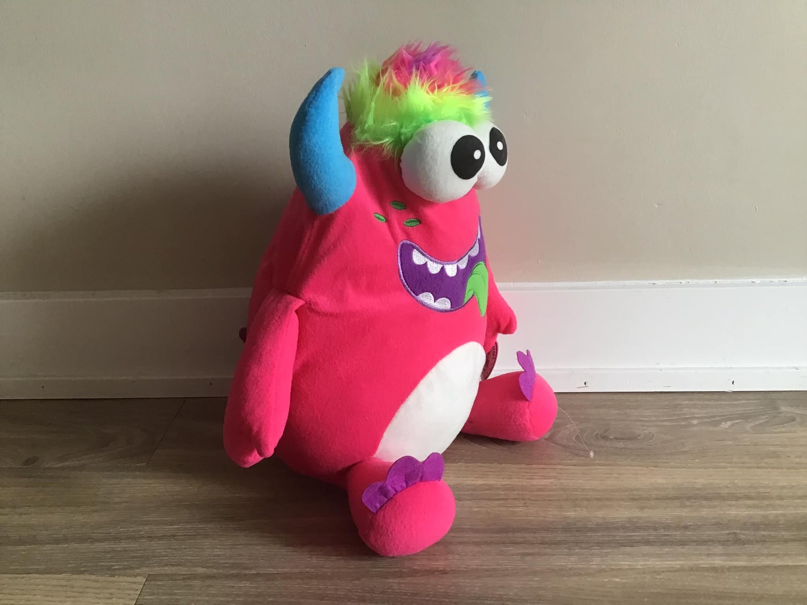 Caravan Soft Toys Pink GUBBY, Stuffed Animal Plush Soft Toy - Etsy