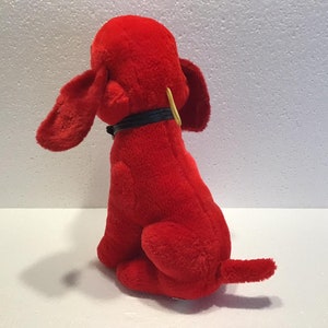 GANZ Big Red Dog Stuffed Animal Plush Puppy - Etsy