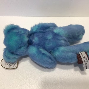 Vintage Ty Blue Plush Teddy Bear Azure Stuffed Animal Toy - Etsy
