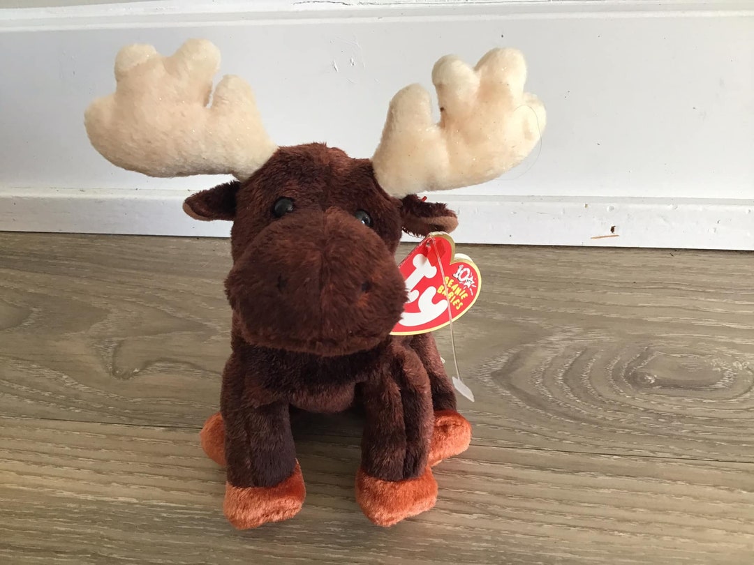TY Zeus the Moose 2002 Stuffed Animal Plush Toy 7" - Etsy