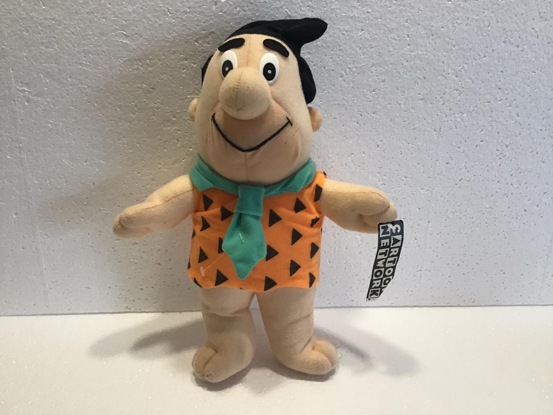 Vintage 90s Hanna Barbera Fred Flintstone Doll, Flintstones Doll, the ...
