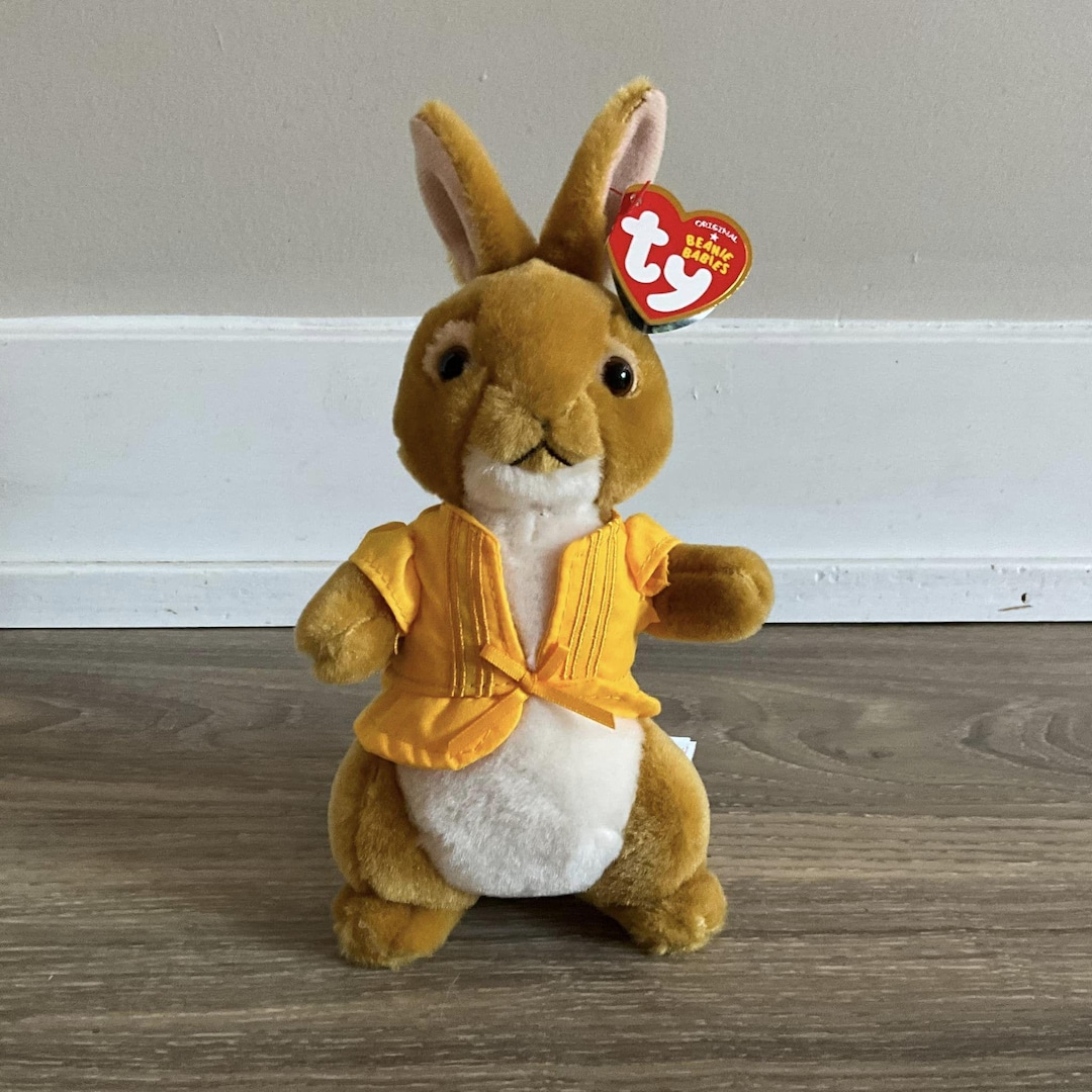 TY Beanie Baby "mopsy" Plush Peter Rabbit Movie - Vintage, Limited ...