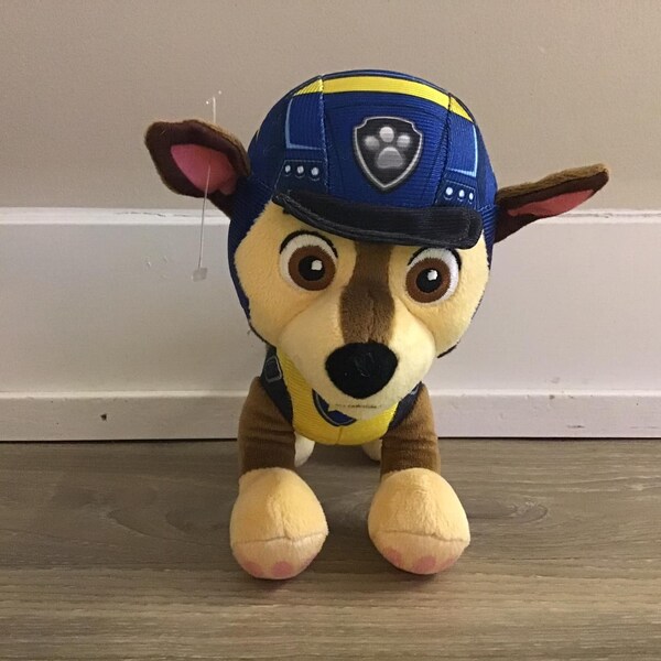 Paw Patrol Chase Plush - Etsy